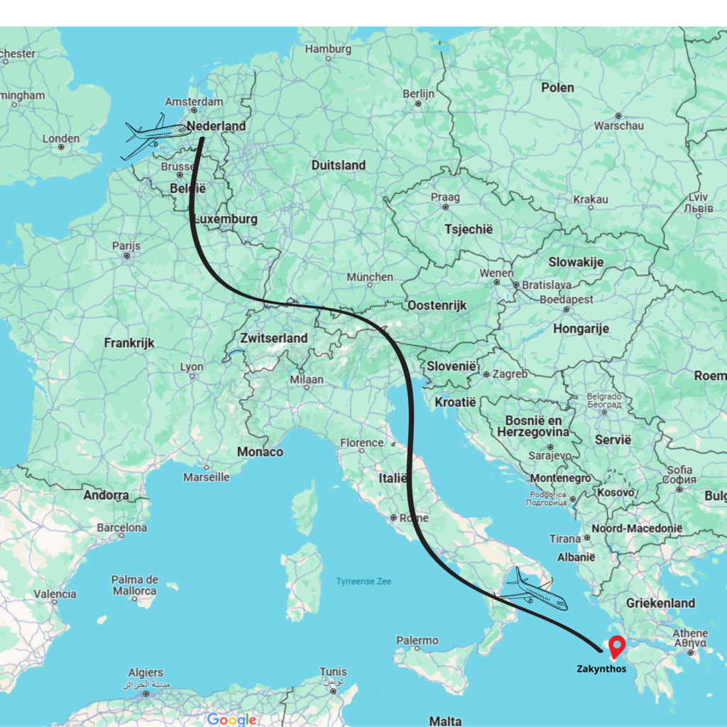 Waar ligt Zakynthos op de kaart? Bekijk het hier!